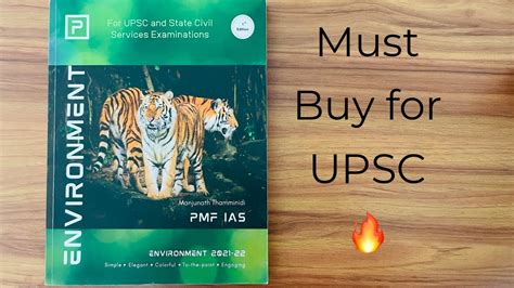 🔥🔥review Pmf Ias Environment For Upsc Civil Services Exam Best Book