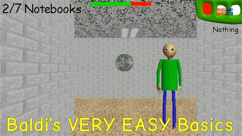 Baldis Very Easy Basics Baldis Basics V141 Mod Youtube