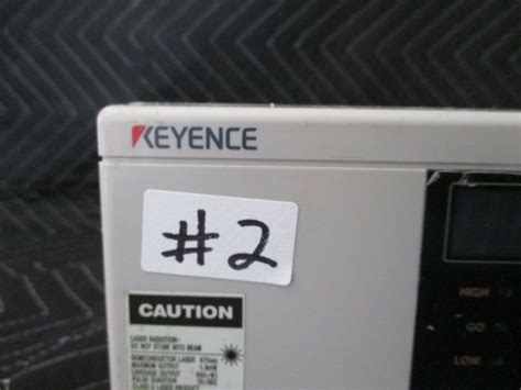 Keyence Lc 2400a Laser Displacement Meter 2 Process Industrial Surplus Corp
