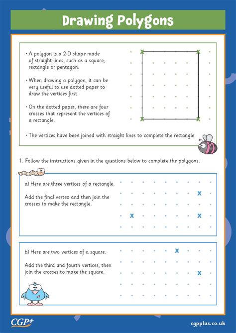 Drawing Polygons Problems Stretch Year 3 Cgp Plus