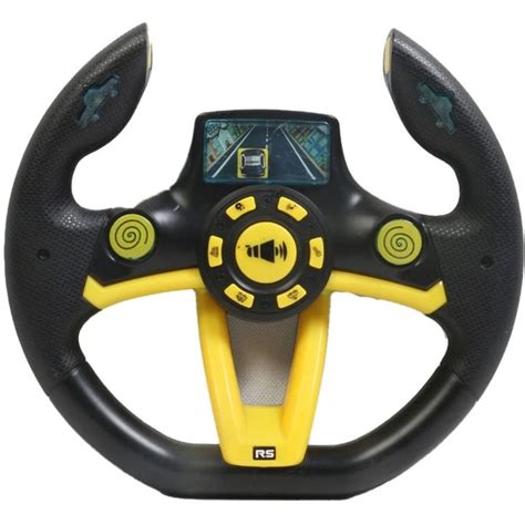 خرید و قیمت فرمان ماشین موزیکال و چراغ دار چرخان 360 درجه اسباب بازی ترب