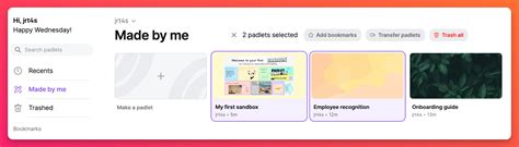selecting multiple padlets padlet knowledge base and support