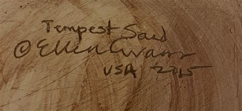 Thoughts On This Artists Name Ellen Something R Cursive