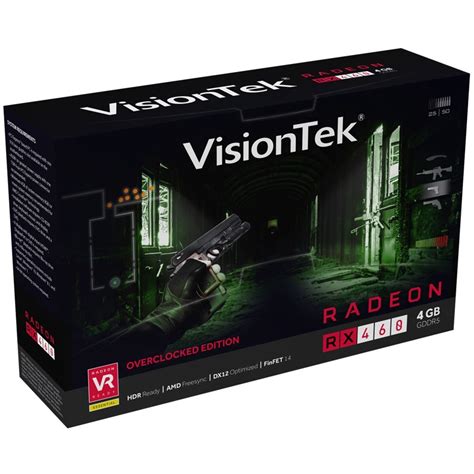 Best Buy Visiontek Amd Radeon Rx Gb Gddr Pci Express Graphics Card Black