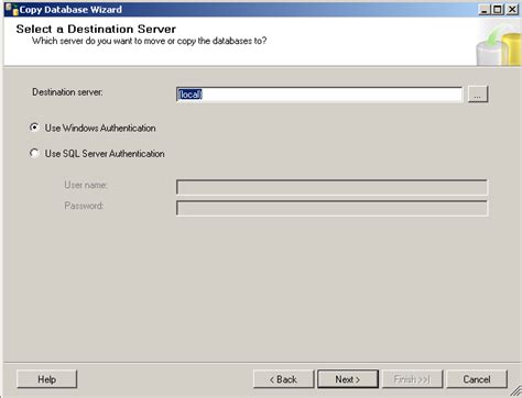 SQL Server Copy Database Wizard