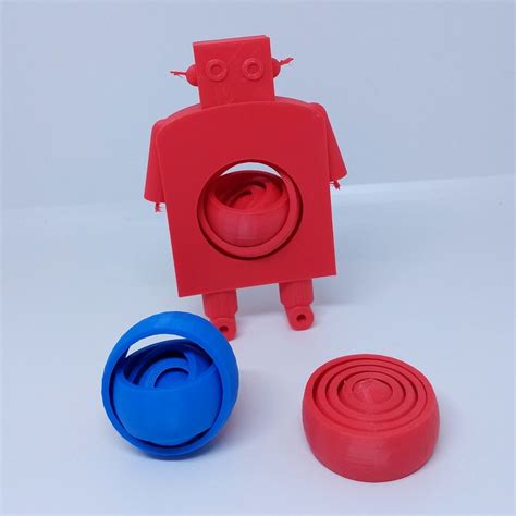 Parametric Gyroscope And Robot Made With Tinkercad Codeblocks 5 Steps