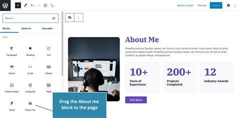 creating your first block pinegrow web editor