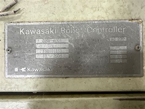 Kawasaki Robot And Controller Assembly