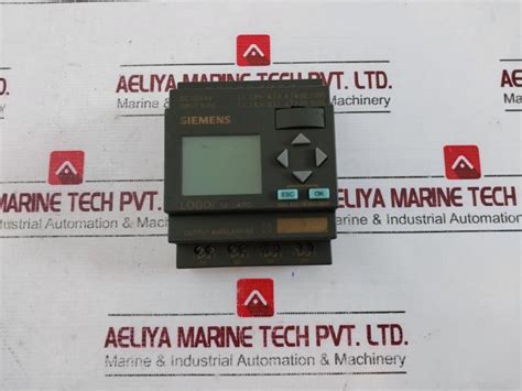 Siemens 6ed1 052 1md00 0ba6 Logic Module 24v Aeliya Marine
