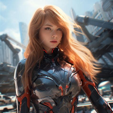 Premium Ai Image Photo Reality Beautiful Asuka Langley Soryu Science