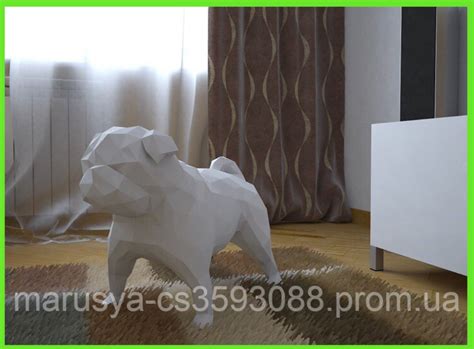 Купить 3 д модель из бумаги разные цвета для детского творчества для уютного интерьера