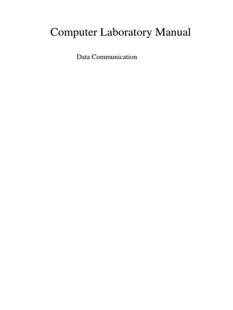 dcom lab manual updated pdf
