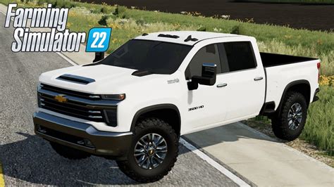 Fs22 Chevy 3500 High Country Youtube