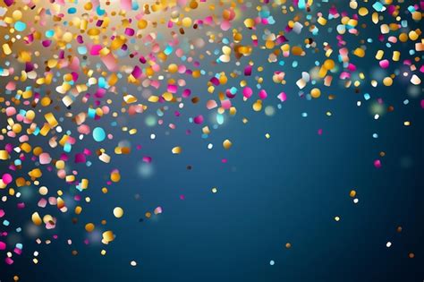 Birthday Background With Confetti Images Free Download On Freepik