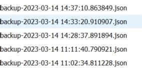 Custom Backup Filename Issue Drakkan Sftpgo GitHub