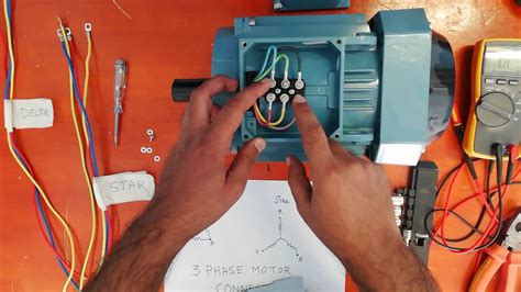 Three Phase Induction Motor Connection