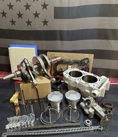 Polaris 2013 2014 Rzr 900 Complete Engine Motor Rebuild Kit Without Cl2 Powersports