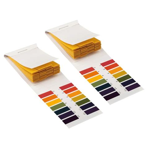 2 Set 160 Strips 1 14 Ph Litmus Paper Ph Test Strips Water Cosmetics