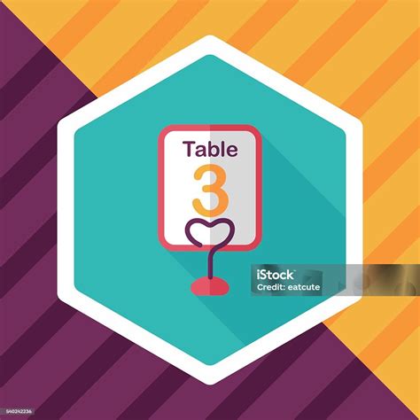 웨딩 표 팻말 평편 아이콘크기 긴 Shadow Eps10이 포함됩니다 0명에 대한 스톡 벡터 아트 및 기타 이미지 0명 간판 결혼식 Istock