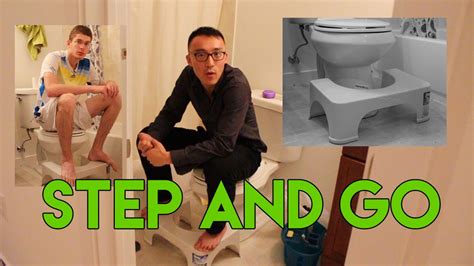 Trying The Step And Go Toilet Posture Converter Youtube