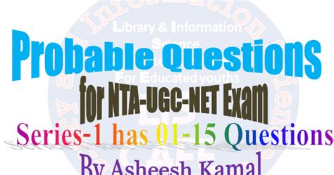 probable questions for nta ugc net exam 2020 series 1 has 01 15 questions