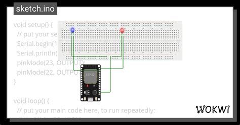 Projet1 Wokwi Esp32 Stm32 Arduino Simulator