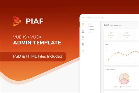 Piaf Vuejs Vuejs管理模板 口袋资源网