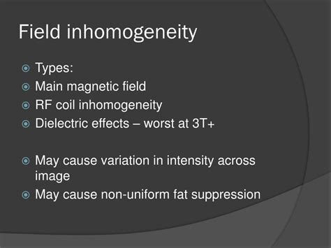 Ppt Mri Artifacts Powerpoint Presentation Free Download Id2153316