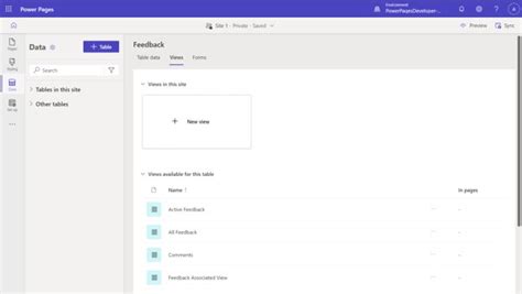 Overview Of Data Workspace In Microsoft Power Pages Sbpowerdev