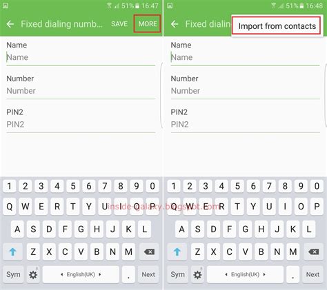Inside Galaxy Samsung Galaxy S7 Edge How To Use Fixed Dialing Number