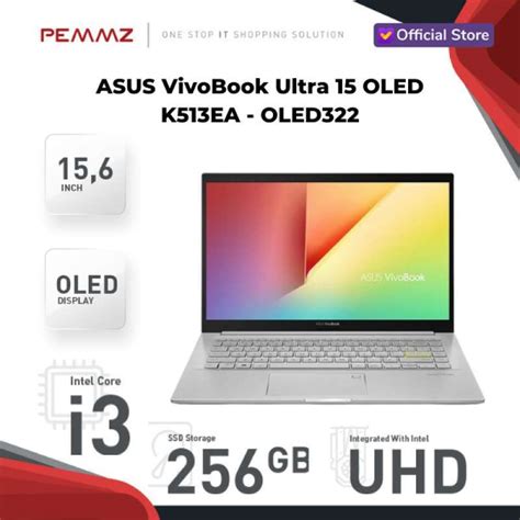Jual Asus Vivobook Ultra Oled K Ea Oled I G Gb Silver Di Seller Pemmz