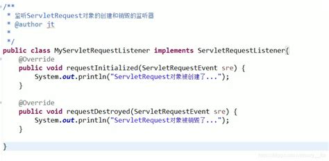 javaweb——监听器 3、servlet 中的监听器是什么如何实现监听器 csdn博客