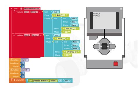 ternary if wrong code is executed in sim when nested in · issue 1291 · openroberta openroberta