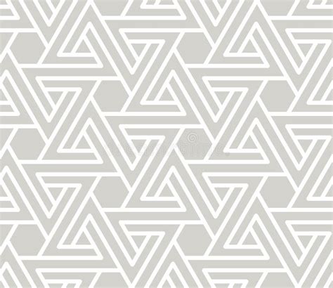 Modern Simple Geometric Vector Seamless Pattern With Gold Line Texture
