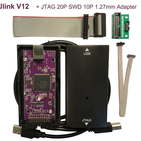 for j link v12 jlink v12 arm emulator stm32 debugger usb jtag 20p swd