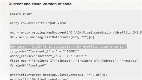 Arcpy Troubleshooting Parameter Error For Export Report Geographic