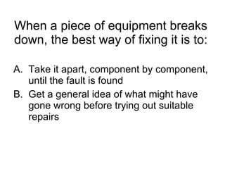 Synthesis Problem Solving PPT