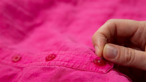 How To Sew On A Button By Faith Hale Creativebug