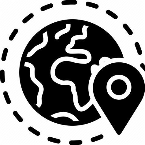 Geo Zone Geotracking Localization Location Navigation Periphery Pointer Icon Download On