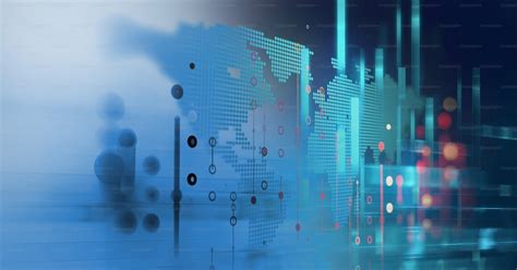 미래 지구지도 기술 추상적 인 배경은 글로벌 연결 개념을 나타냅니다 사진 Unsplash의 과학 이미지