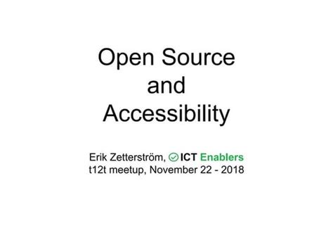 An Introduction To Open Source Software And Web Application Developme
