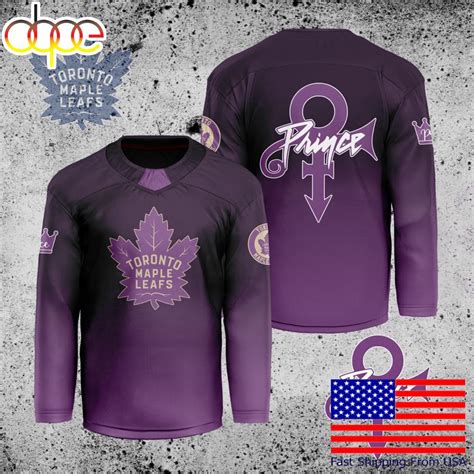 Nhl Toronto Maple Leafs Prince Custom Hockey Jersey