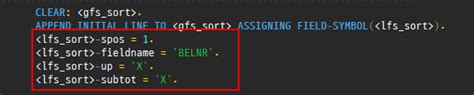 Abap Subtotal소계 세팅 학습 일지