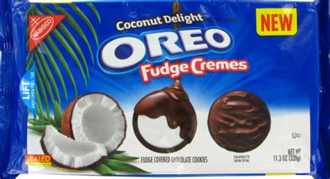 Oreo Coconut Delight Fudge Cremes 11 3 Oz Kroger
