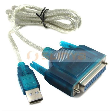 Usb To Serial Db Pin Female Parallel Port Printer Cable Adapter Computer Cord Buy Usb To