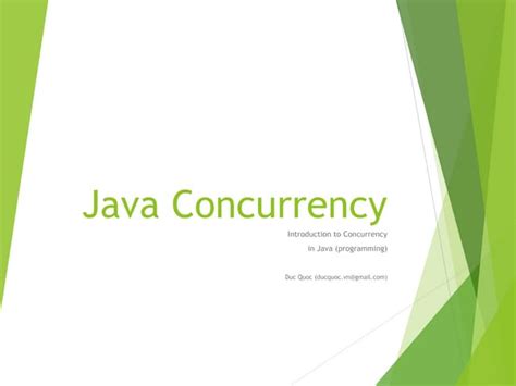 Java Concurrency Ppt Programming Languages Computing