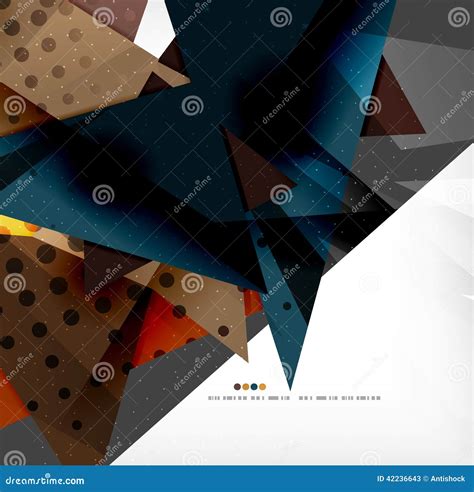 Abstract Colorful Overlapping Composition Stock Vector Illustration Of Abstract Backdrop