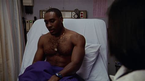 Auscaps Morris Chestnut Shirtless In Er Under Control