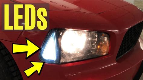 Dodge Charger Front Corner Signal Light Leds Youtube