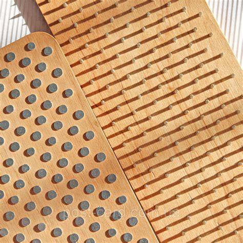 Дошка Садху дошка з цвяхами для йоги крок 8мм Дошка для стояння на цвяхах Sd 8 Id